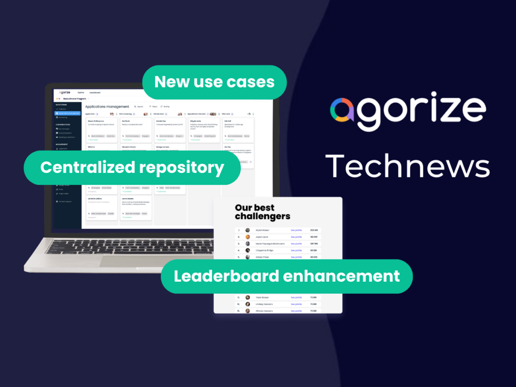 Product updates - Agorize